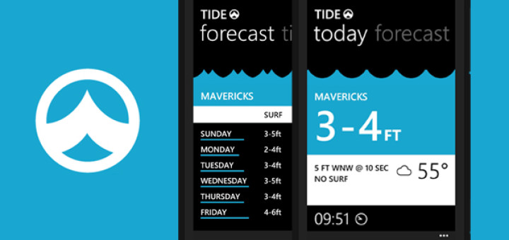 Tide Is an Awesome Surfing Forecast App for Windows Phone • Beautiful ...